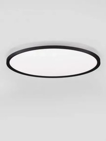 LED stmívatelné černé moderní stropní svítidlo Aoton 55W