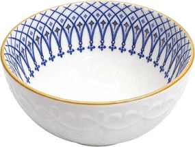 Keramická miska s modrým vzorem - Ø 11*5 cm / 300 ml
