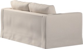 Potah na pohovku IKEA  Karlstad 2-místná , nerozkládací, dlouhý barva šedá látka pletený vzor