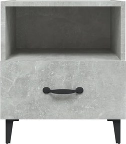 vidaXL Noční stolek kompozitní dřevo [812026] Barva: Betonová šedá