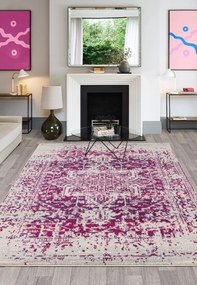 Růžový  koberec Dinamo Oriental Fuchsia Rozměry: 120x170 cm