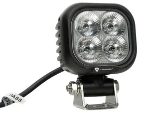 LED Bodové svítidlo pro automobil BLACK LED/40W/10-30V IP69 5700K hranatý
