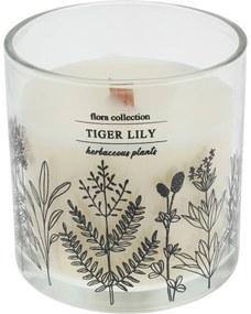 Vonná svíčka Flora Collection, Tiger Lilly, 10 x 10 cm