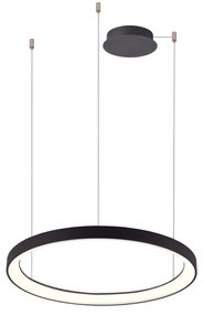 Moderní LED lustr Agnes 58 stmívatelné černé