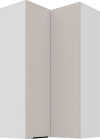 COMO | horní kuchyňská skříňka 60x60 GN-108 2F (90°) rohová s policemi | EXTRA VYSOKÁ | 60x60 cm | bílá/kašmír