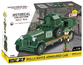 Cobi 2988 Great War Rolls Royce obrněné vozidlo 1:35, 267 kostek