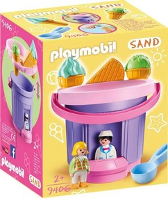 Playmobil Playmobil 9406 Sada na písek Zmrzlinářství