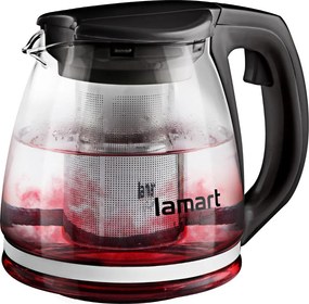 Lamart LT7025 VERRE, konvice, 1,1l, černá