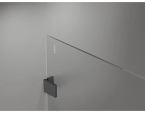 Mexen Lunar, sprchová stěna pravá 130 x 200 cm, průhledná 8 mm, grafitová, 830-130-000-95-00-P