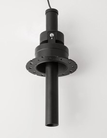 Designové stropní svítidlo Ovo černé