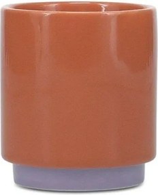 Oranžový/fialový kameninový šálek 270 ml Duo – ONA