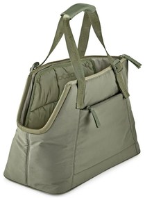 Cestovní taška pro psy MiaCara Sporta olivová Velikost: S - 40 x 22 x 32 cm