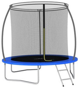 vidaXL Trampolína s příslušenstvím kulatá 244 x 55 cm 100 kg