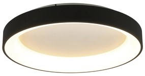 Mantra 8022 Niseko, černé stropní svítidlo LED 78W 3000K, průměr 90cm