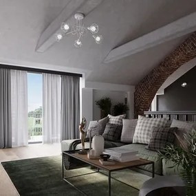 Stropní svítidlo SOLLUX ARTEMIS 2 bílé E14 2x40W bez žárovky SL.1103