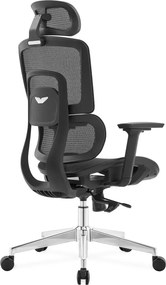 Kancelářská ergonomická židle Neoseat GARY FULLMESH — černá, nosnost 150 kg