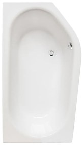 Asymetrická rohová akrylátová vana ACTIVA NEO S 1600 × 900 Levá ACTIVA NEO 160 (L) 215 l 9860000