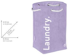 Fialový látkový koš na prádlo 35,5 l Tom Tailor – Wenko