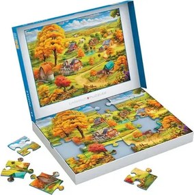 EUROGRAPHICS Puzzle Connecting Pieces: Pokojný život / 24 dílků / velk