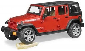 Bruder 02525 JEEP WRANGLER Rubicon červený