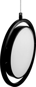 Toolight Toolight, LED závěsné svítidlo 26cm, 5W, 4000K, APP1790-CP, černá, OSW-06067