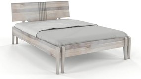 Dubová postel Bari - bělený olej  , Dub sonoma, 180x200 cm