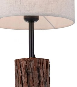 Leuchten Direkt 11233-79 - Stolní lampa BARK 1xE27/40W/230V
