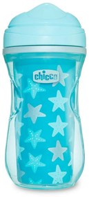 Chicco Hrneček Active termo s tvrdým pítkem 200 ml, 14m + Tyrkysové hvězdičky