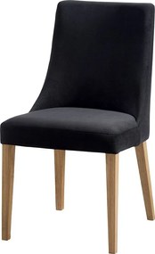 Casarredo - Komfort nábytek Designová jídelní židle FARINI, Carabu výběr barev, (2ks) | potah: carabu 60,barva: szy-dub-rustikal