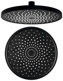 Sapho - Hlavová sprcha, průměr 22 cm, matná černá SK852B