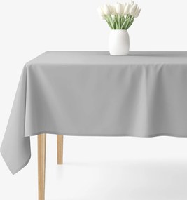 Goldea hranatý ubrus 100% bavlněné plátno - šedý 120 x 180 cm