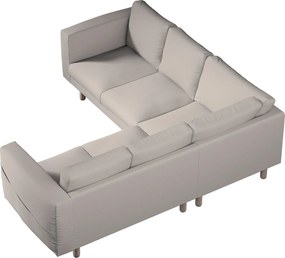 Potah na pohovku IKEA Norsborg rohová 4-místná barva béžová látka pletený vzor