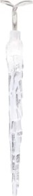 LED vánoční girlanda EMOS DCGC01 ZY2164 10x rampouch 1,35m 2xAA studená bílá