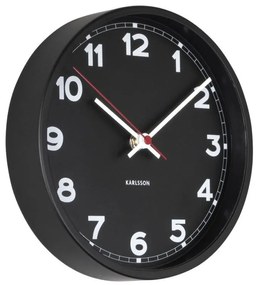 Designové nástěnné hodiny 5846bk karlsson 22cm