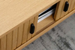 Designový konferenční stolek Vasiliy 120 cm přírodní dub