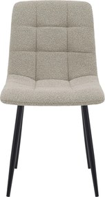 Jídelní židle Antibes látka Teddy – taupe