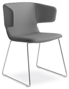 LD seating Designové křeslo FLEXI P FP-Q Barva kostry černá kostra GALERIE - Čalounění LD seating LÁTKY 1 / ERA, ONE 2021