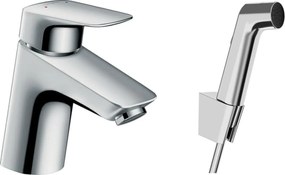 Hansgrohe Logis umyvadlová baterie s bidetovou sprškou chrom 71290000