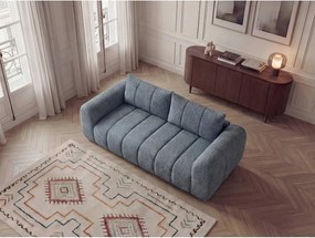 Modrá pohovka 242 cm Nesty – Bobochic Paris