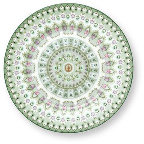 Pip Studio Lily & Lotus talířek Ø17cm, zelený (dezertní talířek)