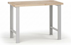 Dílenský pracovní stůl G7, buková spárovka, 1200 x 800 x 840 mm