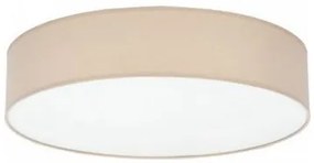 TK-LIGHTING Stropní přisazené osvětlení RONDO, 4xE27, 60W, 61cm, kulaté, béžové 4433