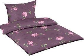 XXXLutz POVLEČENÍ, makosatén, bílá, tmavě zelená, magenta, světle fialová, šalvějově zelená, 140/200 cm Fleuresse - Povlečení - 003273026801