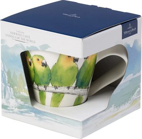 Villeroy&Boch Villeroy & Boch NewWave Caffè Braunwangensittich hrnek mit Henkel (Geschenkkarton) 130 x 95 x 1