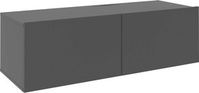 XXXLutz NÍZKÁ KOMODA, antracitová, 120/36,7/45 cm Hom`in - Online Only TV příslušenství - 000003009062