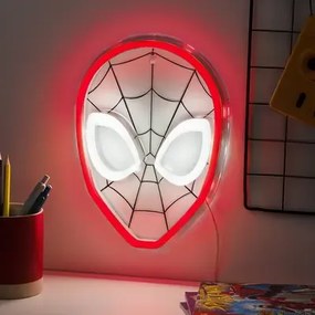 Paladone Spiderman Neon světlo / Nástěnná LED lampa / USB-C