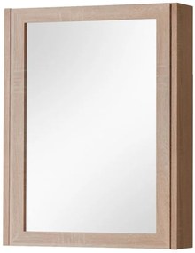 Koupelnová skříňka se zrcadlem Piano 840 1D dub sonoma
