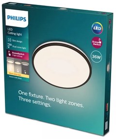 Philips- LED Stmívatelné stropní svítidlo OZZIET SCENE SWITCH LED/36W/230V 2700K