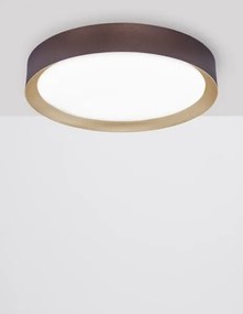LED stropní svítidlo Luton 55 Hnědá