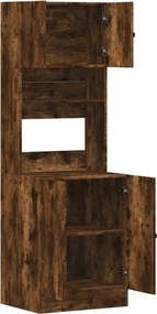 Kuchyňská skříňka kouřový dub 60 x 50 x 180 cm kompozitní dřevo 3276641